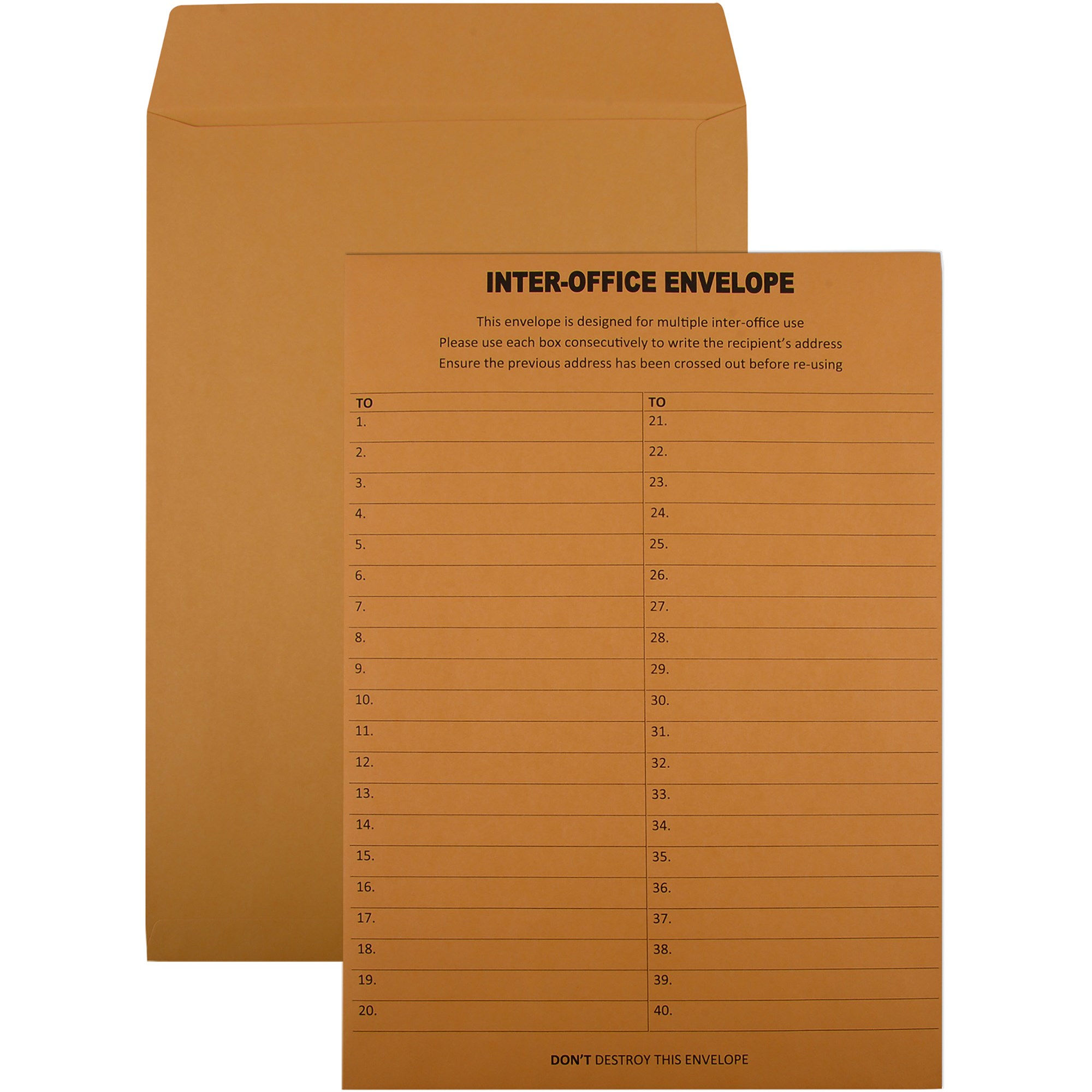 Envelopes & Post Accessories - Cumberland Interoffice Envelope C4 229 x ...